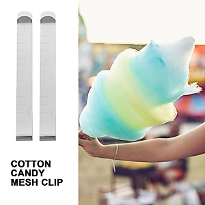 iplusmile 20 Piece Cotton Candy Mesh Clip Stabilizer Kit, Reusable Cotton Candy Machine Clip Supplies, Candy Making Accessories Compatible with Candy Floss Maker for Kitchen