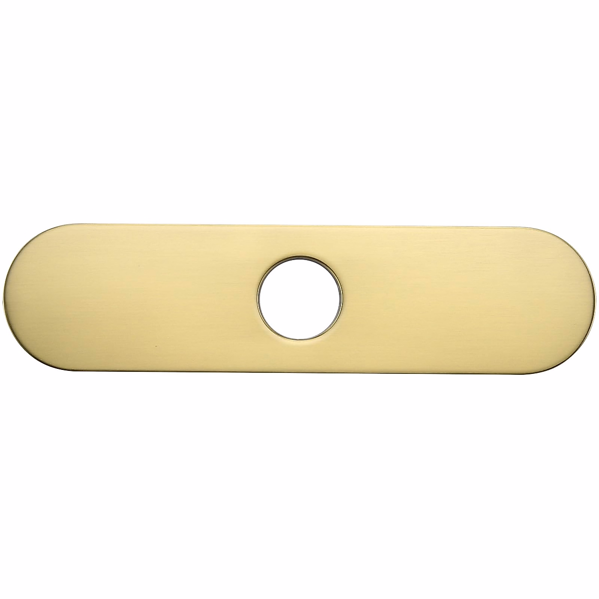 AguaStella ASD52CB Champagne Bronze Deck Plate 10 Inch Stainless Steel Escutcheon Plate