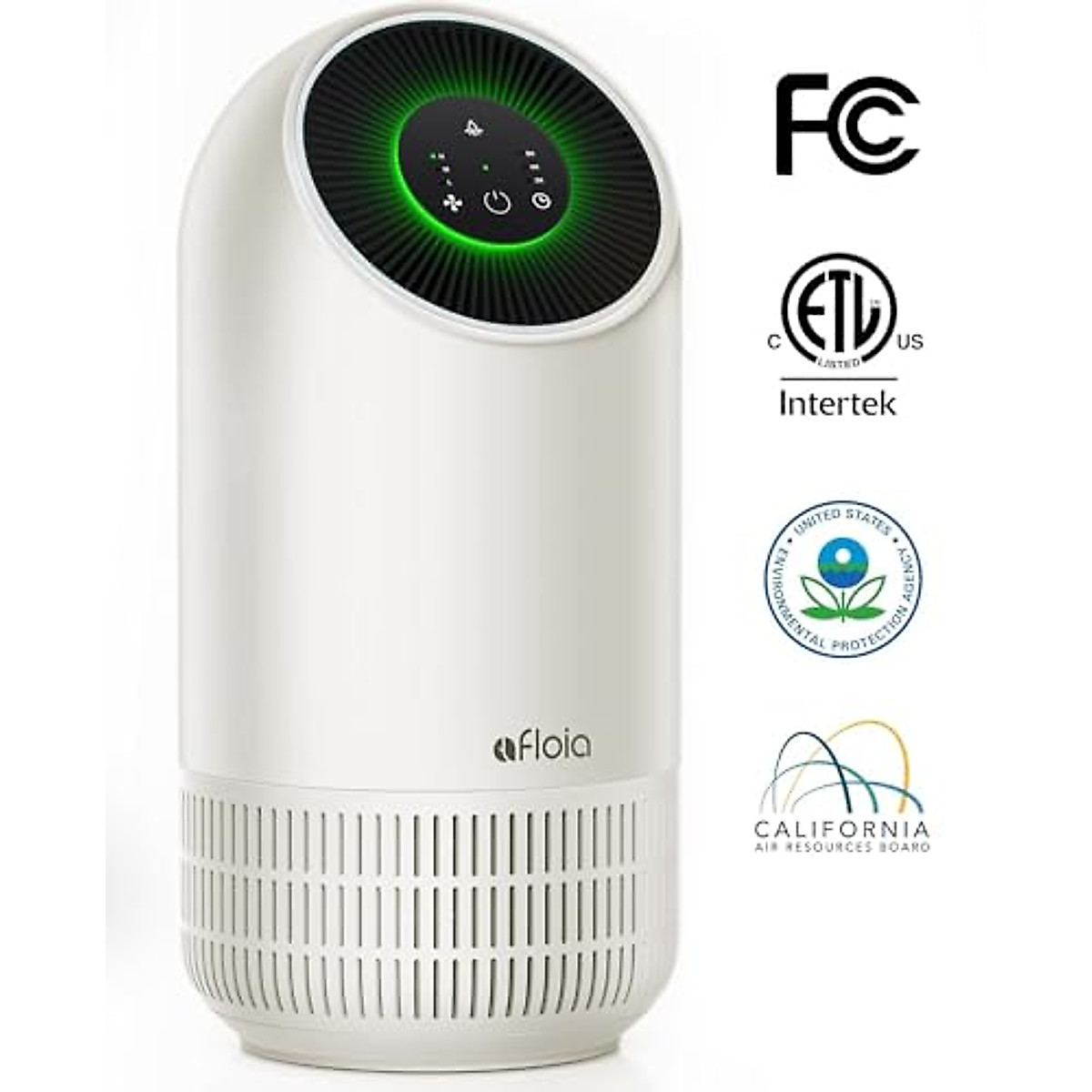 Air Purifier For Home Up to 880 Ft²|24dB|3-Stage Filtration Air Purifiers|Air Cleaner Removes Pet Odors Dust Pollen Smoke Mold|Fragrance