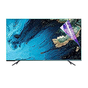 CHHD 32-70 Inch Monitors Anti Glare Screen Protector Anti Blue Light/Anti Scratch/Anti-Fingerprint Film for LCD Display, 2 Styles, Customizable (Color : Hd Version, Size : 55 inch 1221x689mm)