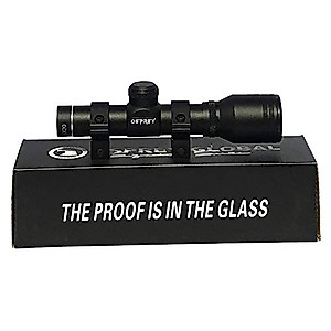 Osprey Global SD2.5X20DP : Osprey Standard Series 2.5X 20mm Rifle/Shotgun/.22 Long Rifle Scope with Duplex Reticle - 1/2 MOA