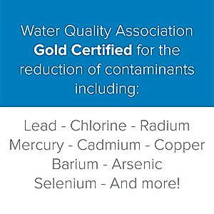 Brondell RF-40 Membrane Water Filter Replacement for Circle Under Sink Reverse Osmosis Filtration System, Lasts 6 Months