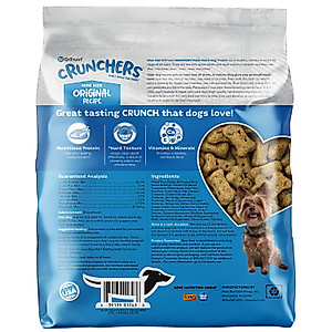 Blue Seal Kent Entrust Crunchers - Mini Dog Treats, Original Recipe - Crunchy Oven Baked Biscuits with Premium Ingredients, Healthy Snack, Ideal for Training - Made in USA, 2-Pound Bag