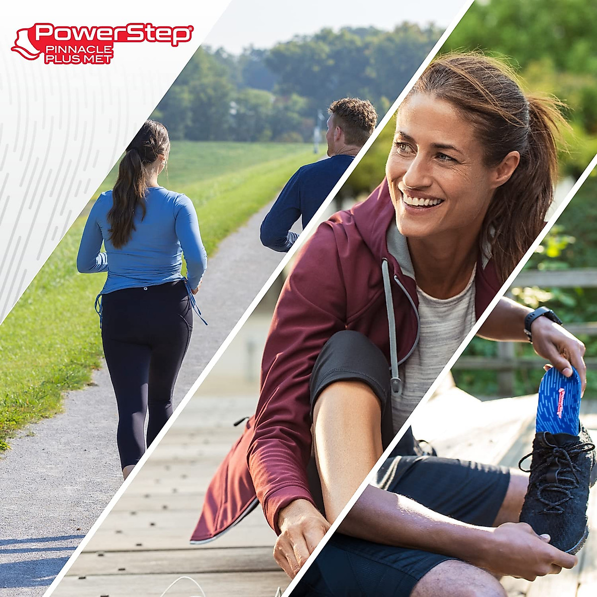 PowerStep Pinnacle Plus Ball of Foot Pain Relief Orthotics - Shoe Inserts for Metatarsalgia, Arch Support & Morton's Neuroma Pain Relief - Made in USA Insoles with Metatarsal Pad (M 5-5.5, F 7-7.5)