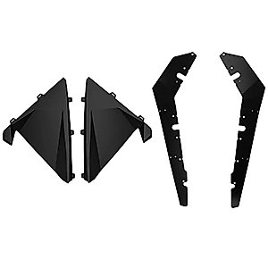 A & UTV PRO Lower Door Panel with Insert Kit for 2020 2021 2022 2023 Polaris RZR PRO XP, 2022 2023 RZR PRO R, Turbo R Accessories, Door Valance Trim,Closeoff Inserts,Replace OEM # 2883765, Mud Guard