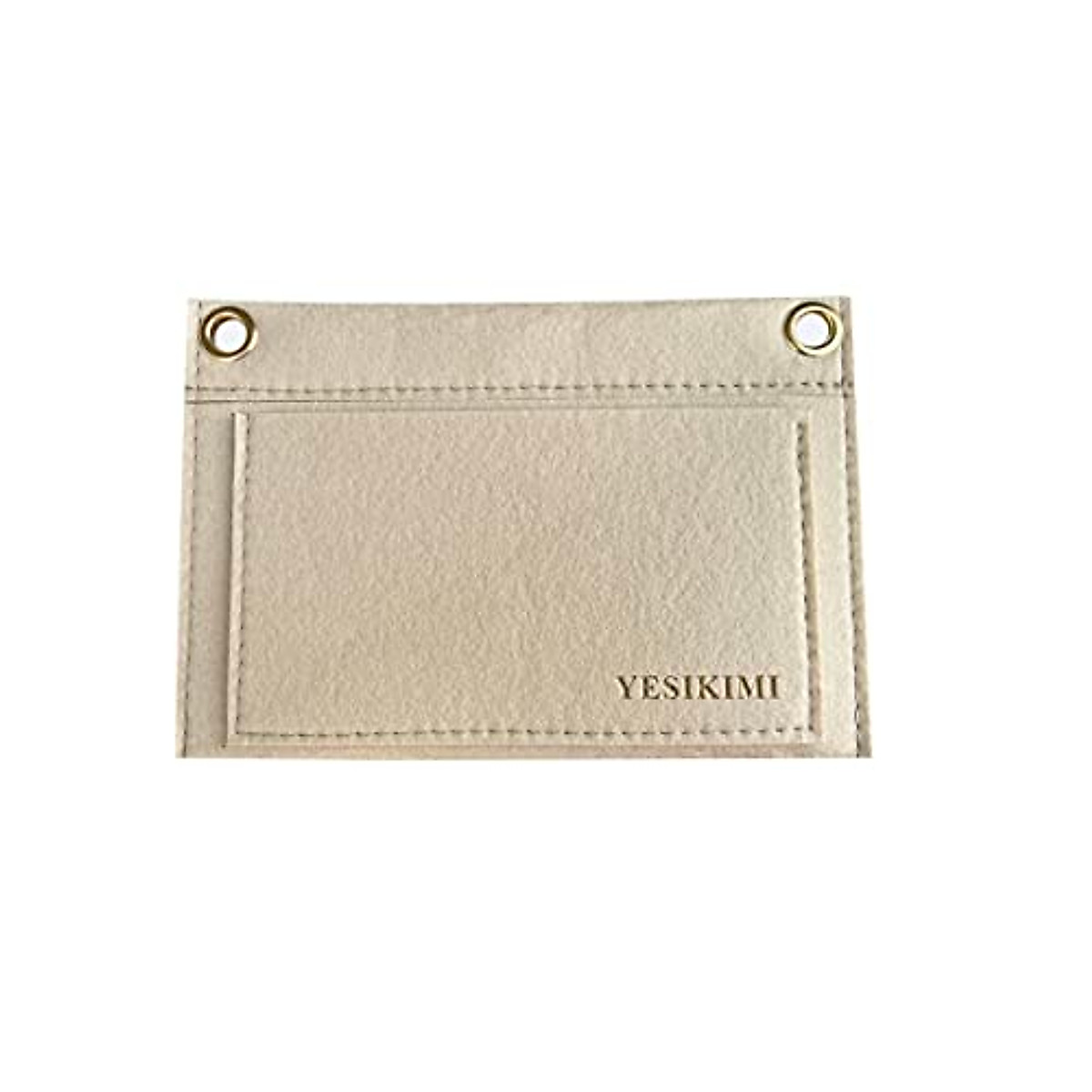 YESIKIMI MONOGRAM Clutch Conversion Kit Premium Felt Inset With 120cm Chain gift for her