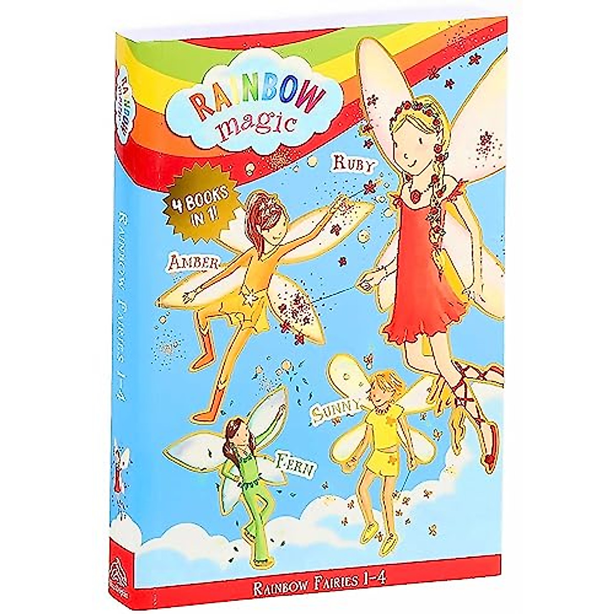 Rainbow Magic Rainbow Fairies: Books #1-4: Ruby the Red Fairy, Amber the Orange Fairy, Sunny the Yellow Fairy, Fern the Green Fairy