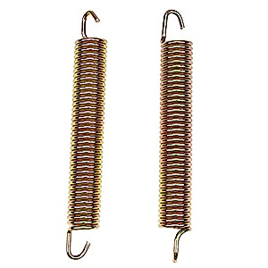 DVPARTS Extension Spring 932-0459 732-0459 732-0459B 732-0459C for Lawn Mower Deck MTD Cub Cadet LT1050 GT1554VT LT1045 RZT LGT SLT SLTX LGTX GT LT LTX 1040 1042 (2)