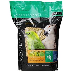 RoudyBush Daily Maintenance Bird Food, Medium, 10-Pound (Packaging May Vary)