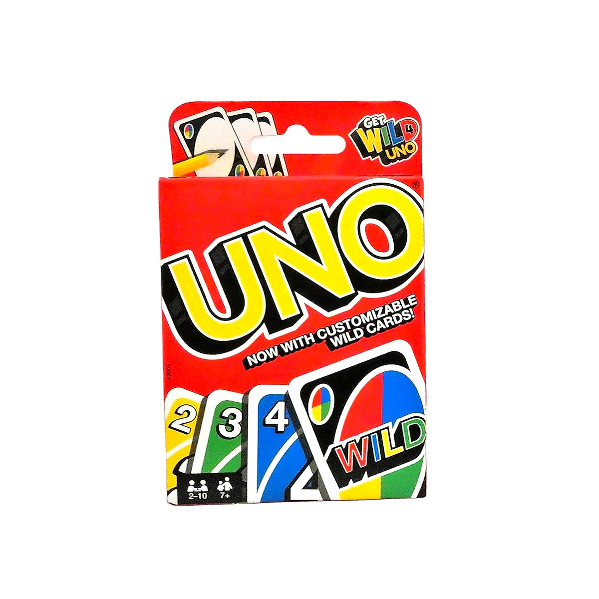 Mattel Uno Card Game Bundled with Dos Card Game, Multicolor