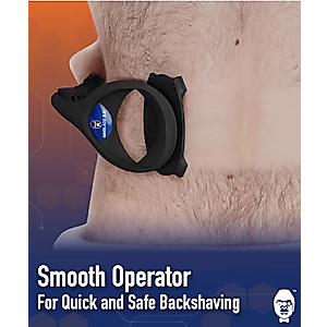 baKblade 2.0 Back Hair and Body Shaver Refill Cartridges for 2.0 and 2.0 Elite Shavers - Dryglide Technology (12 Razors Included)