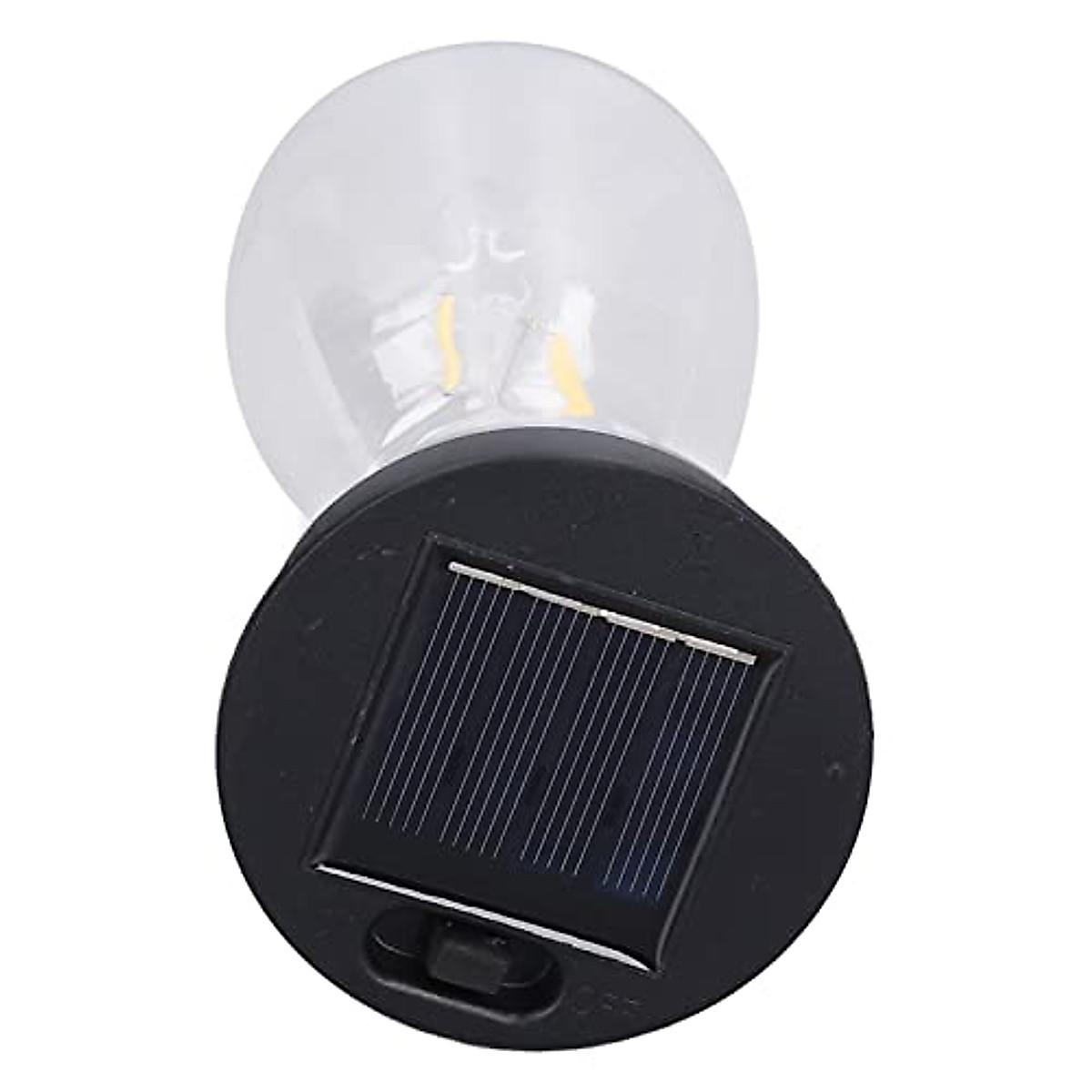 Solar Hanging Light,Outdoor Decorative Lamp with Iron Frame,Outdoor Retro Lantern,for Garden,Porch,Yard,Includes Bulb and Lampshade