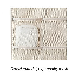 Hanging Closet Organizer for Underwear, Space Saving Storage Pocket Bag Dual-Sided for Bra,Jewelry,Stockings,Panties, Socks, 30 Pockets