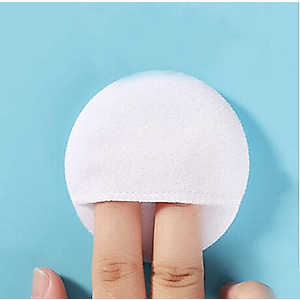 Ericotry 1Pcs Portable Plastic Baby Skin Care Baby After-Bath Powder Puff Kit Container Dispensor Case Container Talcum Powder Case Jar Pot with Powder Puff and Sifter