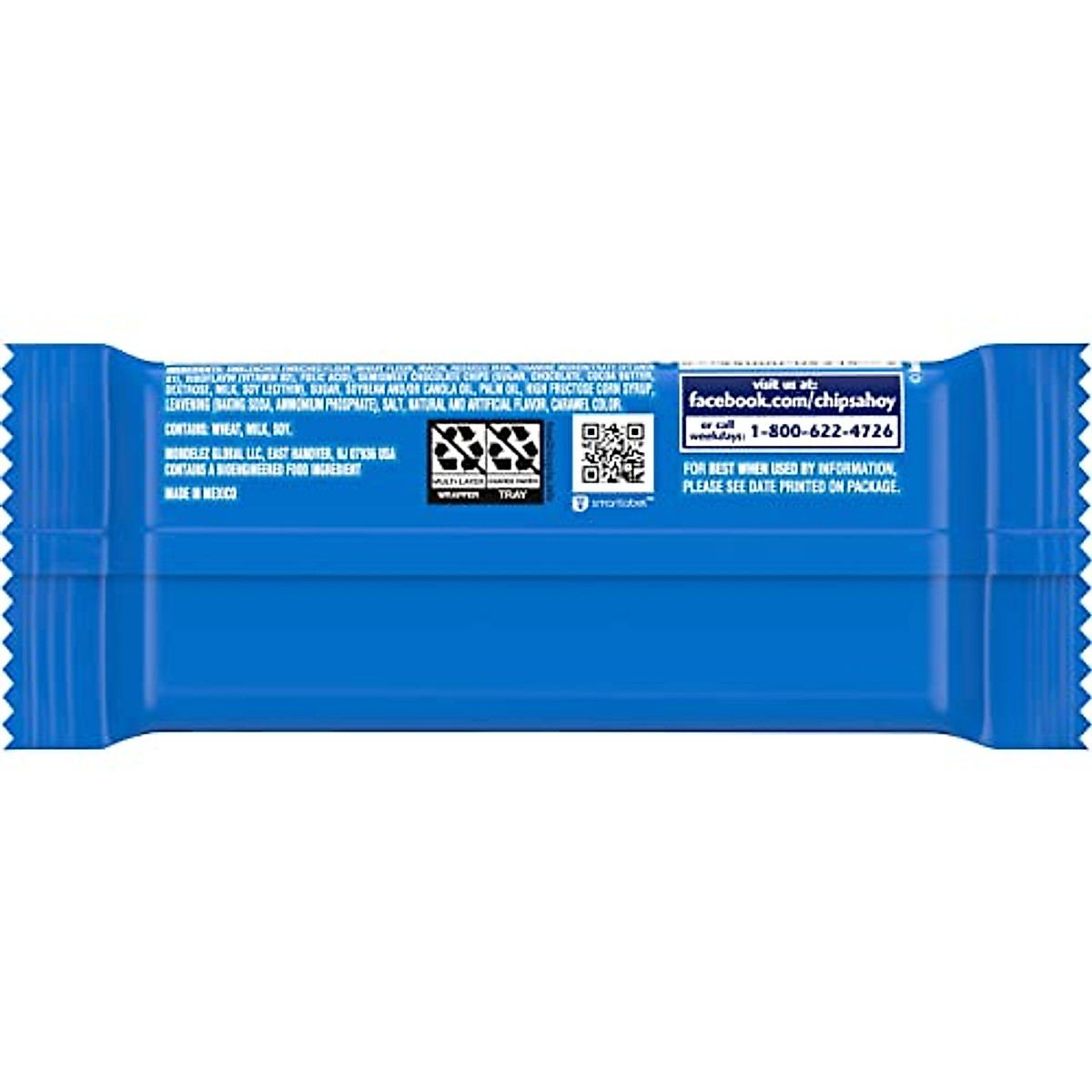 CHIPS AHOY! Original Chocolate Chip Cookies, 48 Snack Packs (4 Cookies Per Pack, 4 Boxes)