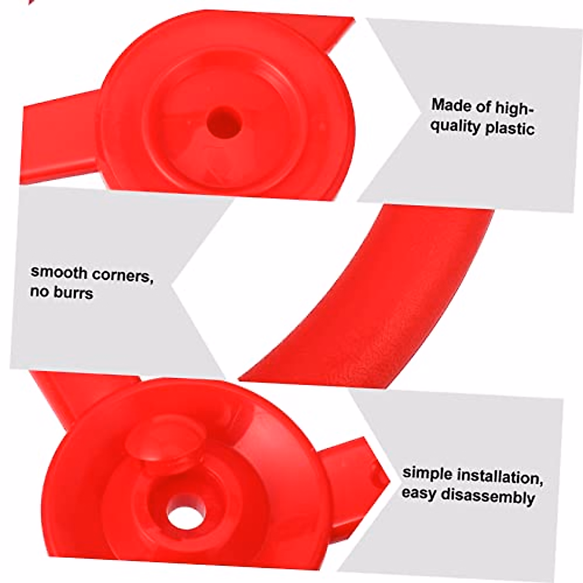 INOOMP Steering Wheel Parts Outdoor Swing Outdoor Play Toys for Kids Round Swing Playground Swing Accessories Wood Backyard Play Set Wheel Park Swing Wheel Replacement Swing Seat Toys