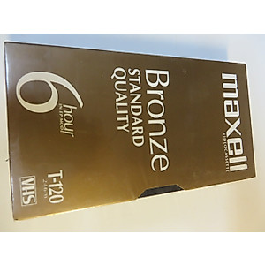 Maxell Bronze Standard Quality 6 Hour in Ep Mode T-120