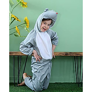 Kids Animal Costumes Boys Girls Unisex Fancy Dress Outfit Cosplay Children Onesies M (for Kids 35.5" - 41.5" Tall), Mouse