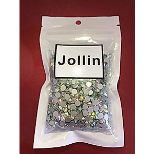 Jollin Glue Fix Crystal AB Flatback Rhinestones(ss20 1440pcs)
