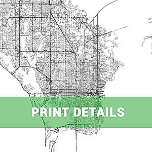 Dear Mapper Saint Petersburg United States View Abstract Road Modern Map Art Minimalist Painting Black and White Canvas Line Art Print Poster Home Decor (Set of 3 Unframed) (16x24inch)