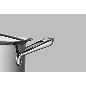 Tramontina Covered Sauce Pot Stainless Steel Tri-Ply Base 6 Quart, 80101/016DS