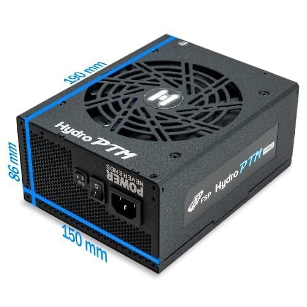FSP Hydro PTM 850W Pro 80 Plus Platinum Full Modular 12V Power Supply (HPT2-850)