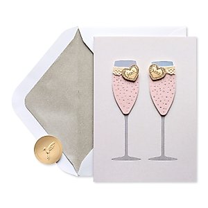Papyrus LGBTQIA+ Wedding Card for Brides (Lifetime of Love, Laughter, and Friendship)