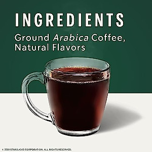 Starbucks K-Cup Coffee Pods—Dark Roast Coffee—Roast for Keurig Brewers—100% Arabica— Essentially for Southern Basics (Pike Place)