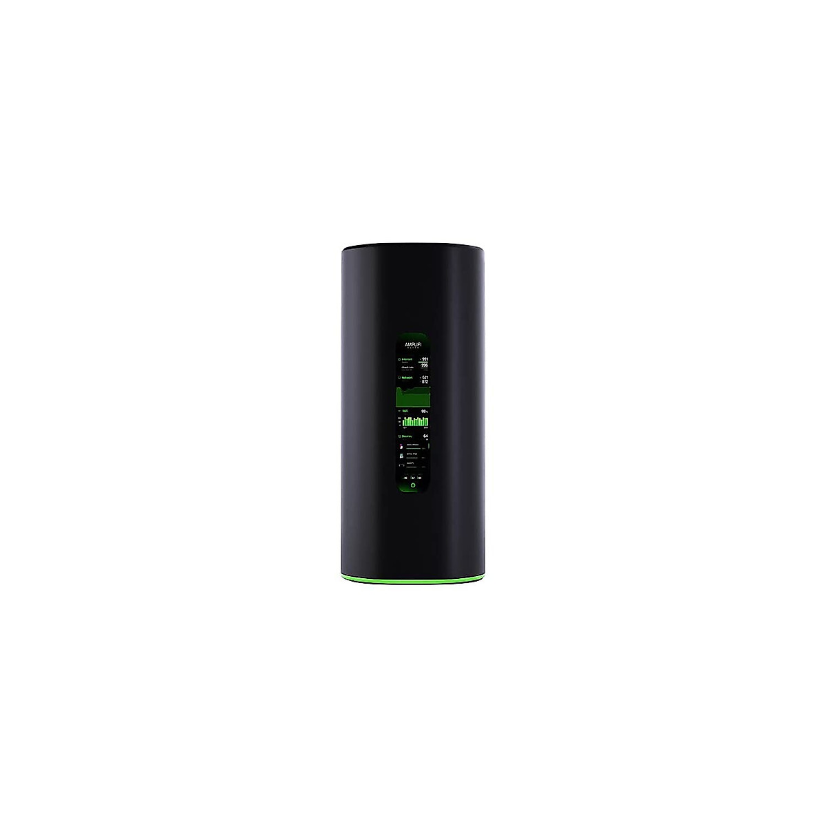 AmpliFi Alien WiFi 6 WiFi System, Seamless Whole Home Wireless Internet Coverage, WiFi Router with Touchscreen Display, 4 Gigabit Ethernet Ports, Ethernet Cable, and MeshPoint