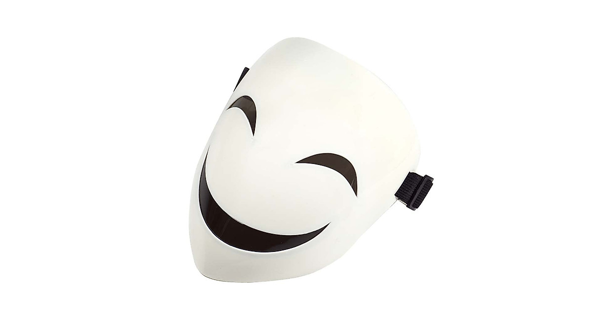 TOKYO-T Smile Mask for Anime Cosplay & Halloween