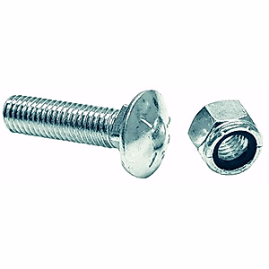 Buyers Products 1301060 Cutting Edge Nut and Bolt (Set of 9, 1/2" x 2")