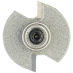 Vermont American 23117 3/8-by-1/2-Inch Carbide Tipped Rabbet Router Bit, 1/2-Inch Ball Bearing 2-Flute 1/4-Inch Shank