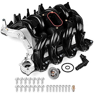 615-188 Upper Intake Manifold with Gasket Kit Fits for Ford E-150 E-250 2003-2014 E350 Super Duty 00-16 E450 Super Duty 03-16 Excursion 00-05 Expedition 00-04 F150 F250 F350 00-04 V8 5.4L 2L1Z-9424-AA