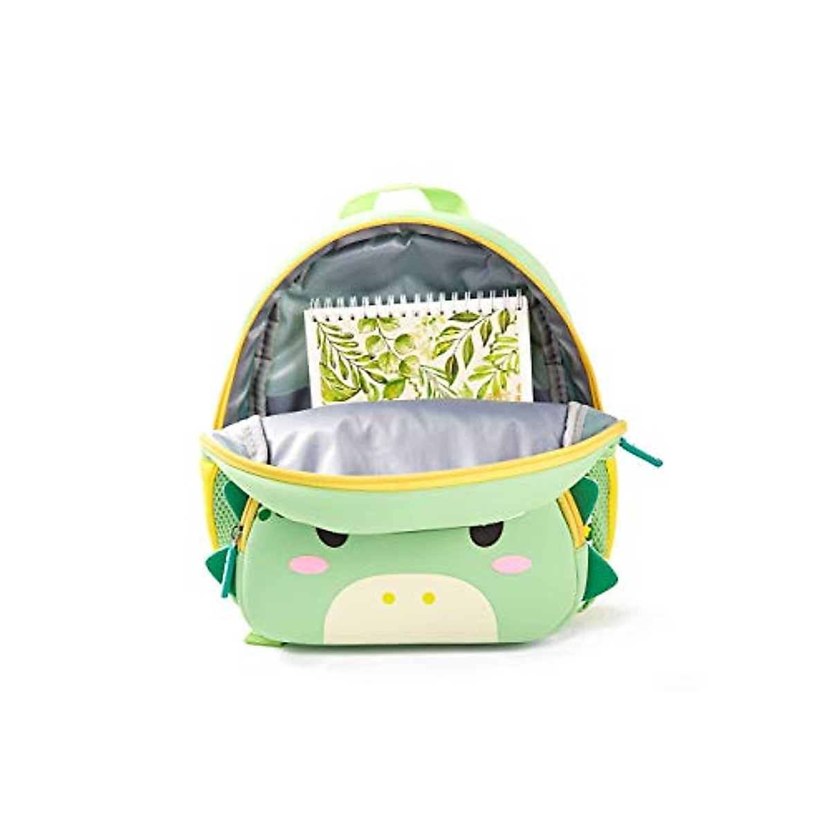 KK CRAFTS Toddler Backpack, Waterproof Preschool Backpack, 3D Cute Cartoon Neoprene Animal Schoolbag for Kids, Lunch Box Carry Bag for Boys Girls,Dinosaur