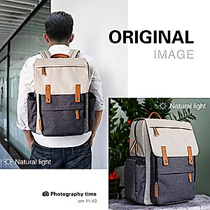 Hap Tim Diaper Bag Backpack for Mom, Large Capacity Baby Diaper Bags for Boys & Girls, Baby Registry Search(1004-WG)