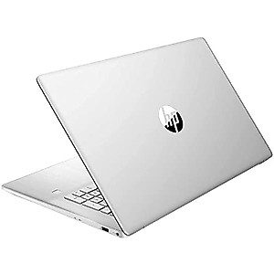 2022 HP 17.3" FHD Laptop, AMD Ryzen 5 5500U, AMD Radeon Graphics, 6-Core up to 4.0GHz, 12GB DDR4 RAM, 2TB HDD, Windows10 Home, Touchsreen, BrightView, WiFi 5, Natural Silver, with MTC Stylus Pen