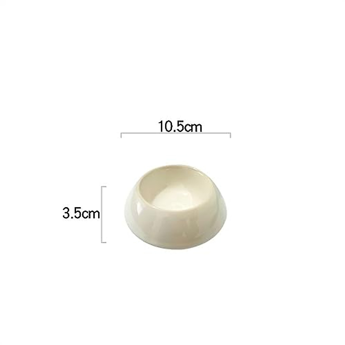 TEXBOOK Dessert Dishes Ceramic Plates Ceramic Serving Plate Home Pasta Plate Dessert Plate Snack Bowl Cake Bowl Salad Bowl Appetizer Plate Kitchenware Salad Plates (Size : 4inch)