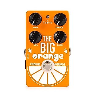 Caline Electric Crushing Overdrive Multi Distortion Guitar Effect Pedals 9V DC The Big Orange Engineering Pedals Acoustic Guitar Bass Reverb True Bypass CP-54