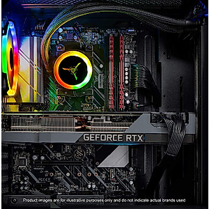 Skytech Chronos Gaming PC Desktop - AMD Ryzen 9 3900X, RTX 3080 10GB, 16GB DDR4, 1TB Gen4 SSD, 360mm AIO, 850W, Black