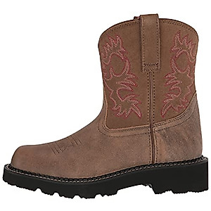 Ariat Womens Fatbaby Western Boot Brown Bomber/Brown Bomber 8.5