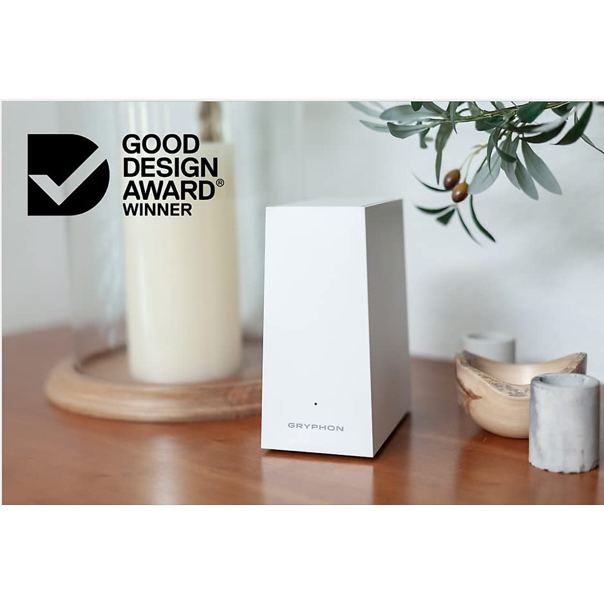 Gryphon AX – Ultra-Fast Mesh WiFi 6 Parental Control Router – Advanced Content Filters and Next-Gen Firewall - 4.3 Gbps Across 3,000 sq. ft. per Router for Multi-Device Households
