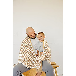 Copper Pearl Jumbo Premium Knit 3 Layer Stretchy Throw Blanket Vance