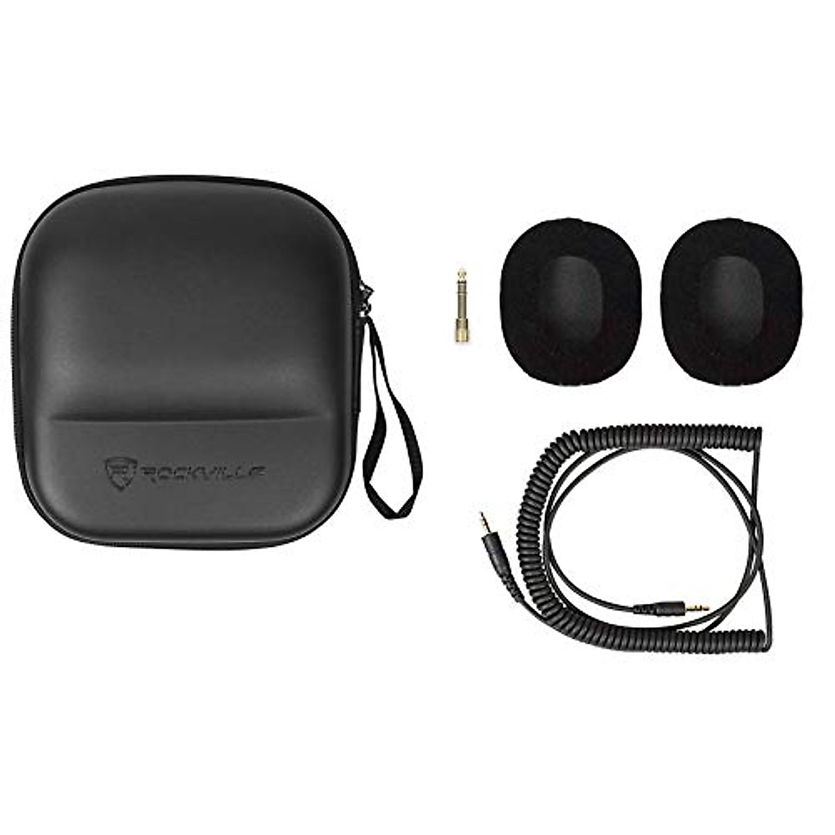 Studio Bundle w/4 Rockville PRO-M50 SR Headphones+4 Channel Headphone Amplifier