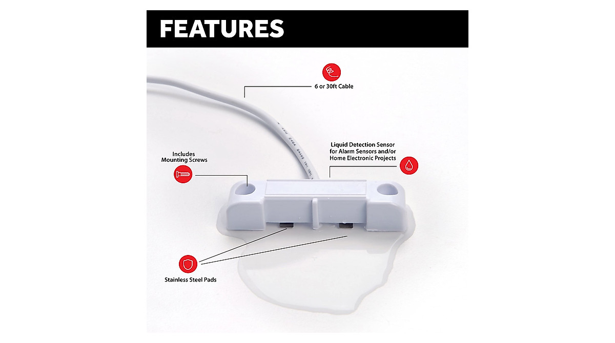 Reliable Floor Water Sensor for Leak Detection
