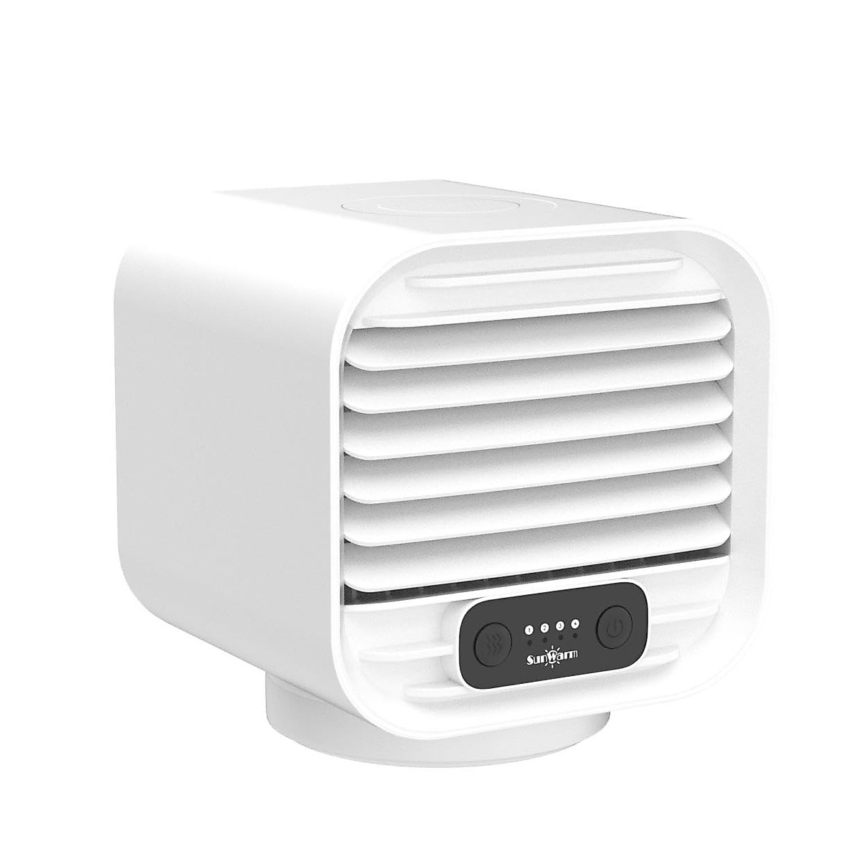 Portable Air Conditioner, 3-in-1 Mini Air Conditioner with 3 Speeds, Built-in 2000mAh Battery and Removable Water Tank, Quiet Personal Air Cooler Easy to Carry for Home Dorm Office Outdoors