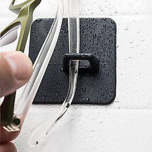 Tooletries - The Kent - Silicone Glasses Holder - Removable & Reusable - For Home Fridge, Shower, Garage, or Any Shiny Surface