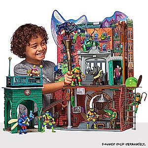 Teenage Mutant Ninja Turtles: Mutant Mayhem Sewer Lair Playset by Playmates Toys