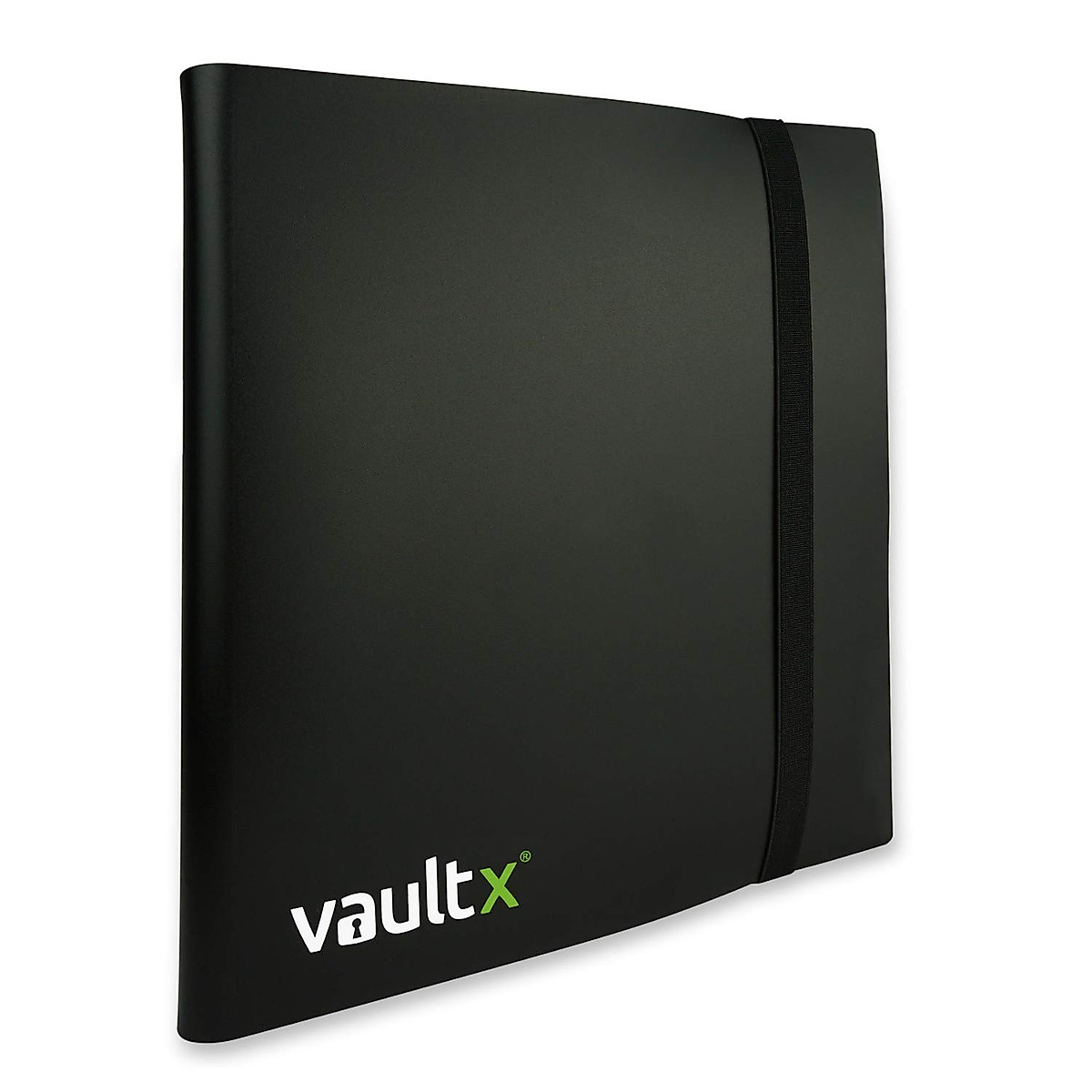 Vault X Binder - 12 Pocket Trading Card Album Folder - 480 Side Loading Pocket Binder for TCG (Black)