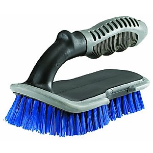 Shurhold 272 Scrub Brush with Soft, Comfort Handle with Finger Grips and a Safety Bumper