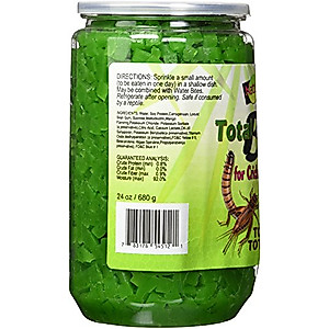 Nature Zone Total Bites for Crickets & Feeder Insects, Soft Moist Food, 24-Ounce